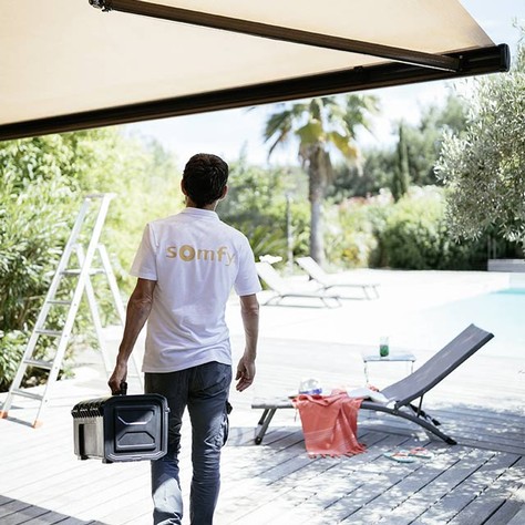 Screens van Somfy | Elektrische screens voor zonwering