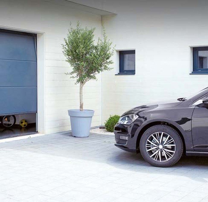 Elektrisch Garagedeur: Automatisch bedienbaar - Somfy
