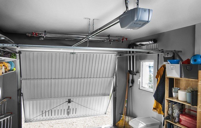 Elektrisch Garagedeur: Automatisch bedienbaar - Somfy