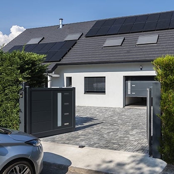 Elektrisch Garagedeur: Automatisch bedienbaar - Somfy